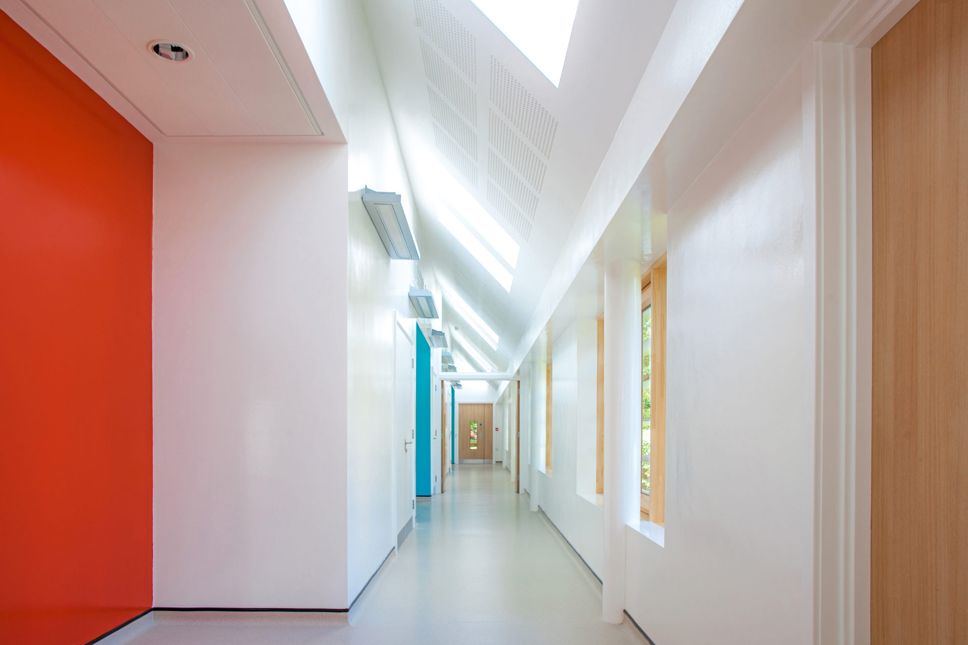 The building achieved an ‘excellent’ BREEAM rating.